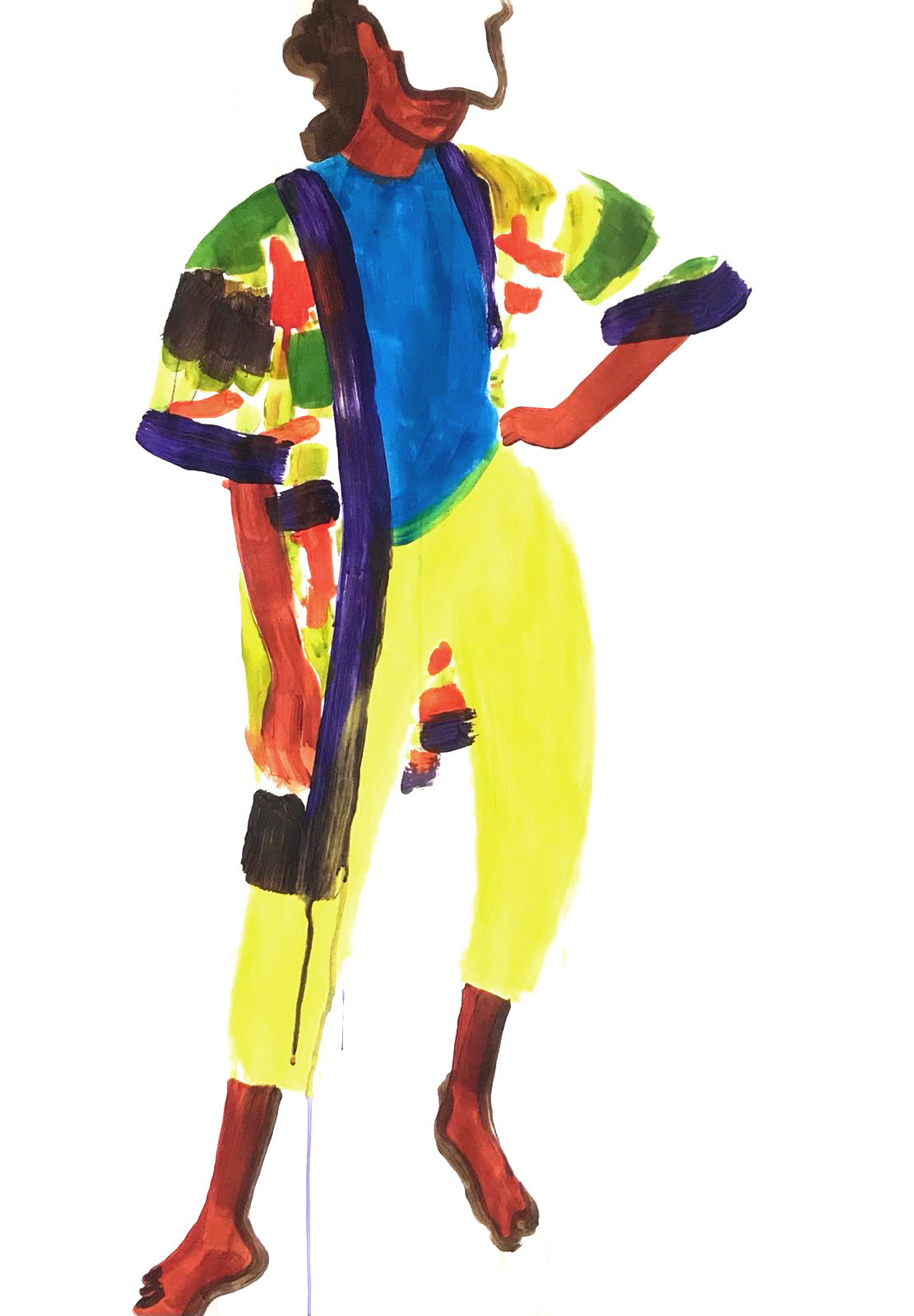 Figure - Colour Blocking for movement and pose (rec)